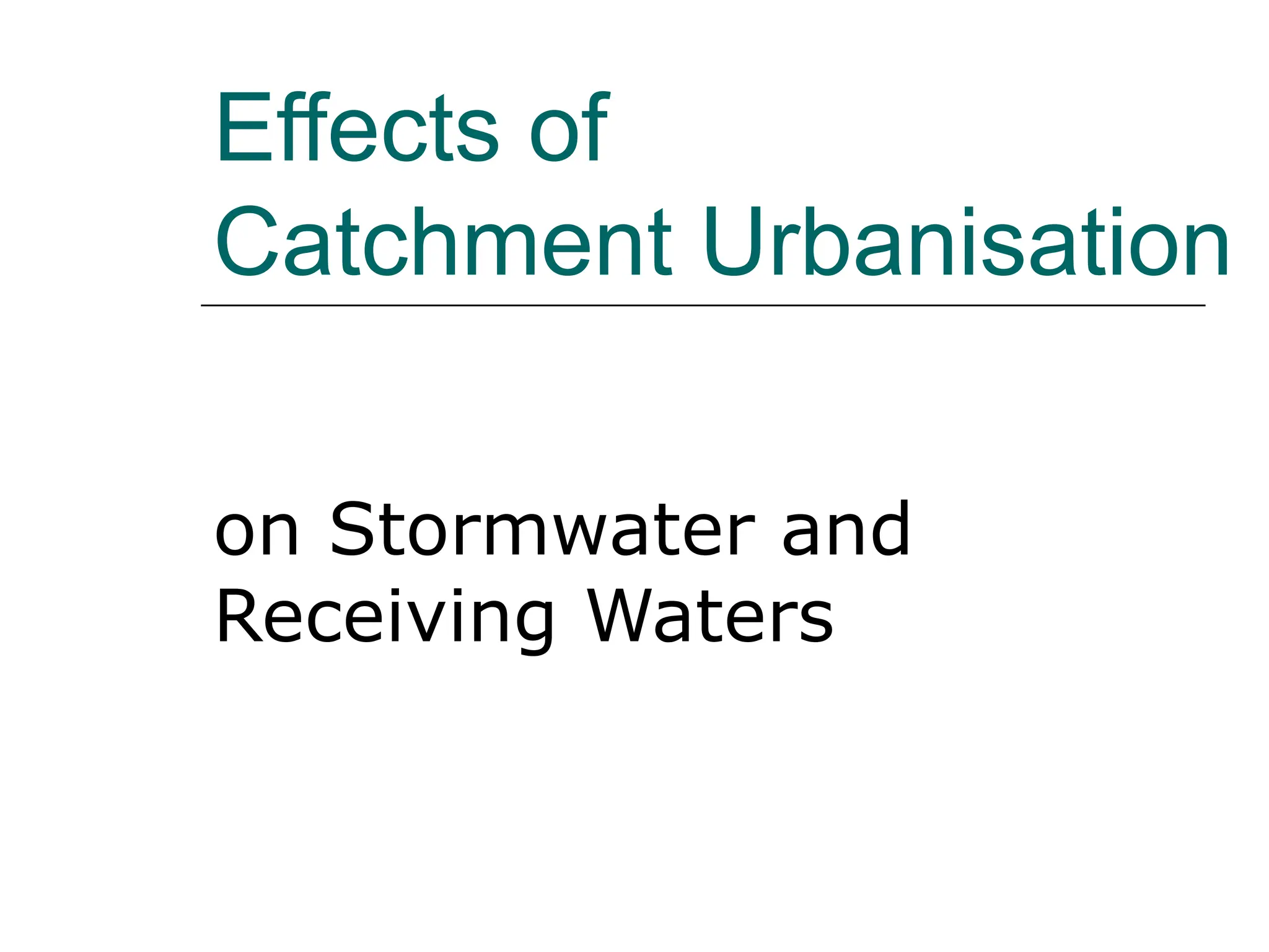 Stormwater Lec7 - Effects of urbanization.ppt