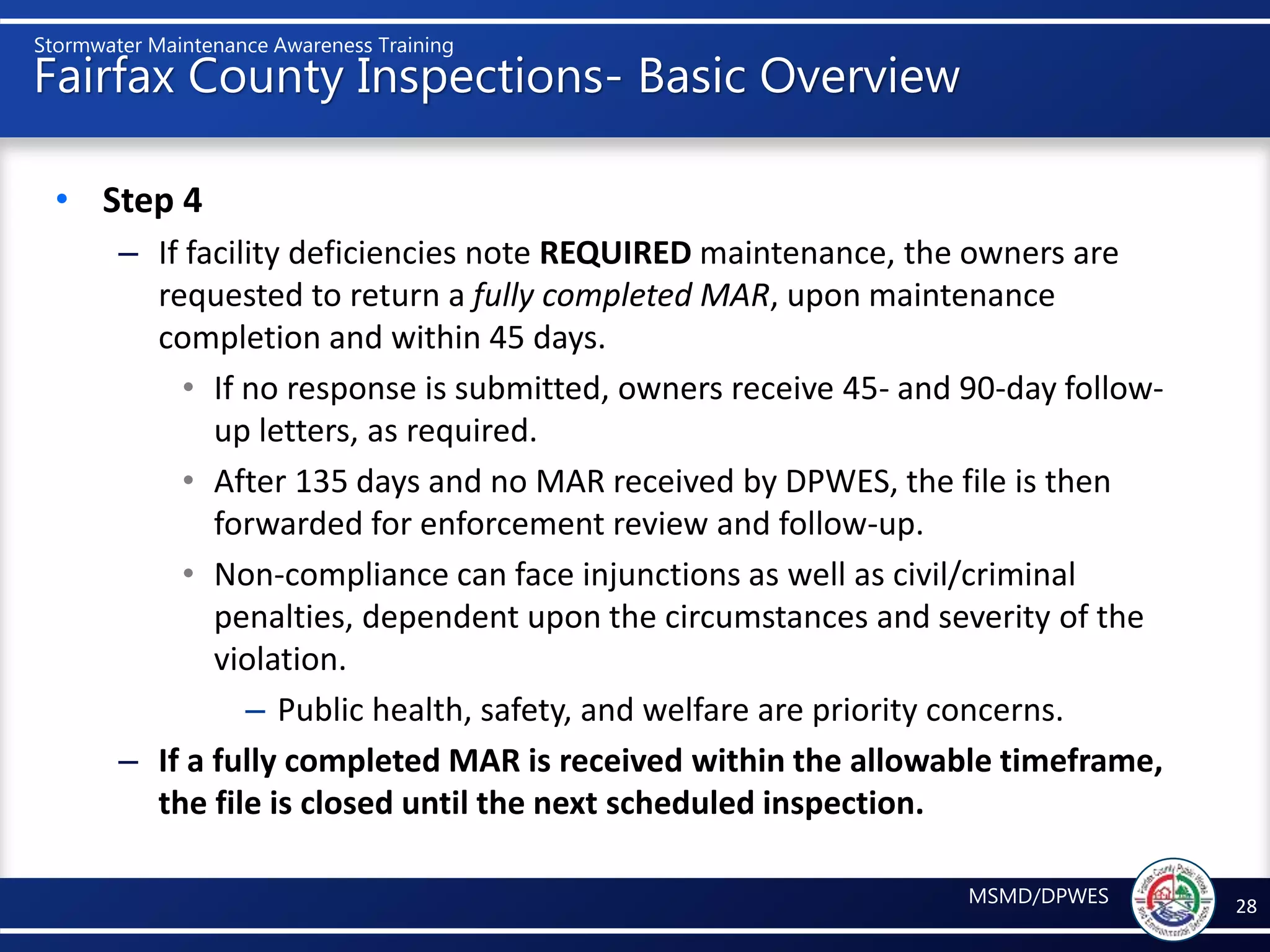 Stormwater Maintenance Awareness Training 1 | PPTX