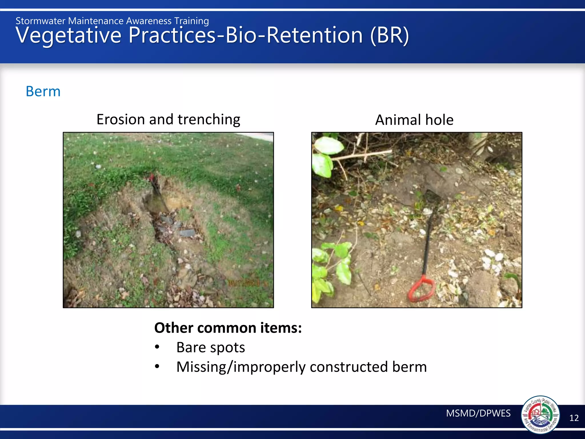 Stormwater Maintenance Awareness Training 5 | PPTX