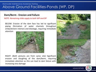 Stormwater Maintenance Awareness Training, Part II: Above Ground ...