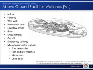 Stormwater Maintenance Awareness Training, Part II: Above Ground ...