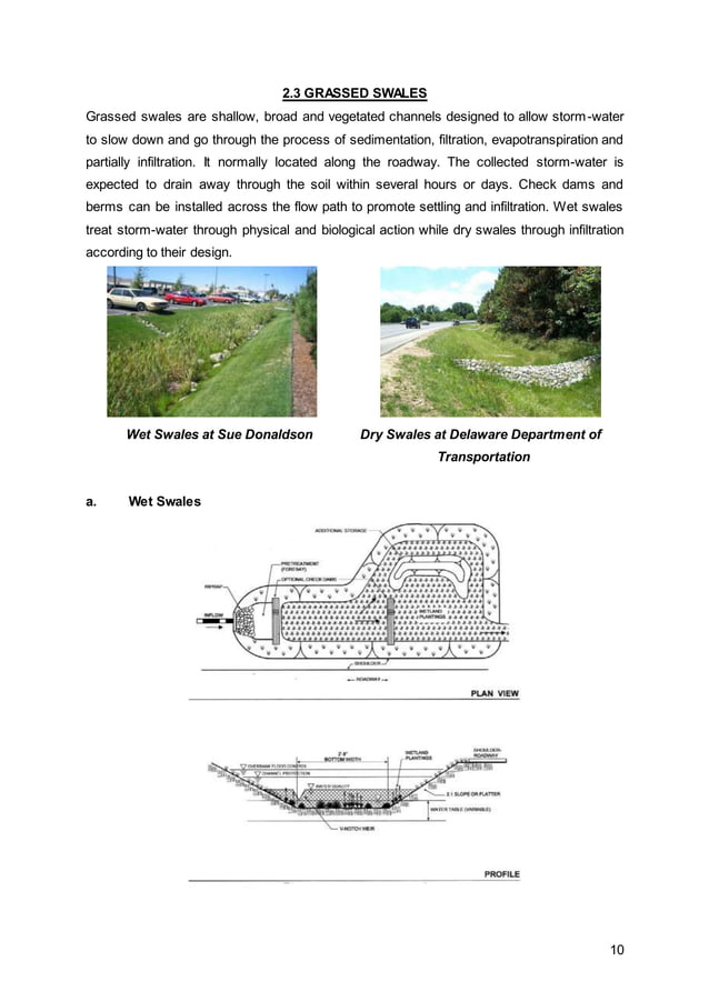 Sustainable Storm-water Management Report | PDF