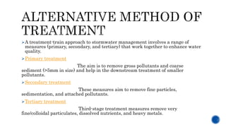 Storm water management | PPTX