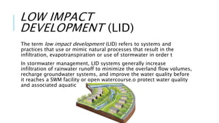 Stormwater management | PPTX