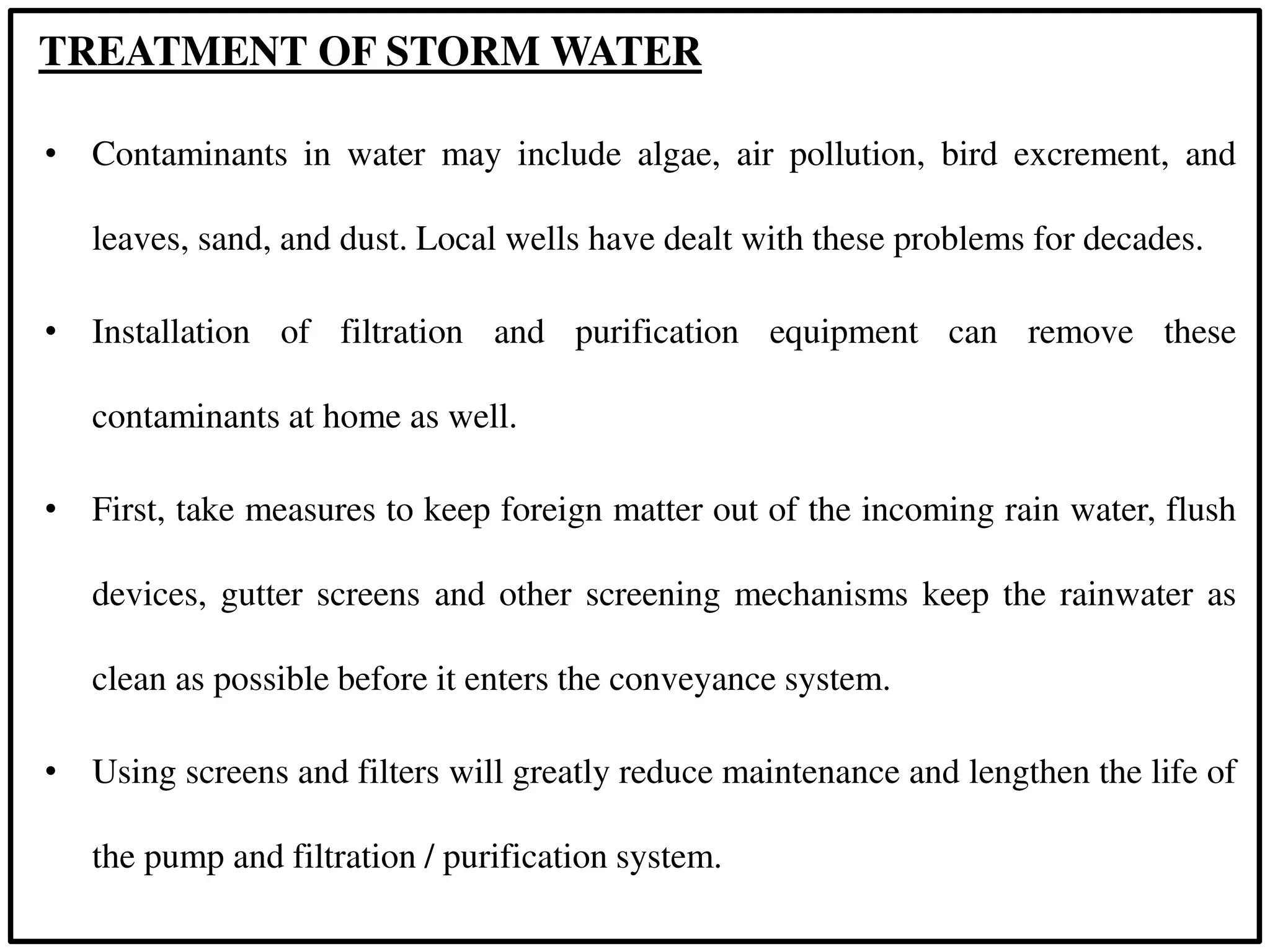 Storm water management and its techniques | PDF