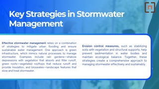 Stormwater Management Strategies to Combat Urban Flooding | PPT