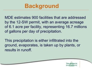 MDE Stormwater Permitting Requirements | PPT