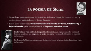 Peso Ancestral Alfonsina Storni