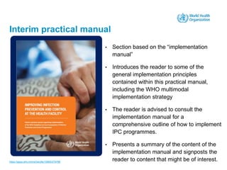 storr_15oct-who-ipc.pptx | Infectious Diseases | Diseases and Conditions
