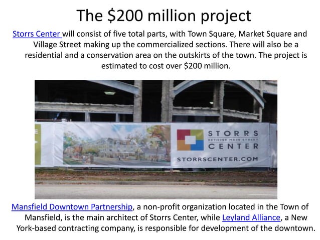 Storrs center slideshow | PPT