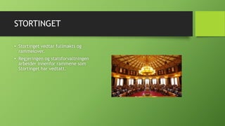 Stortinget | PPTX