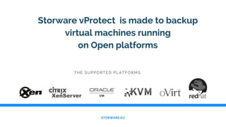 Storware vProtect - simplified data protection for virtual environments ...