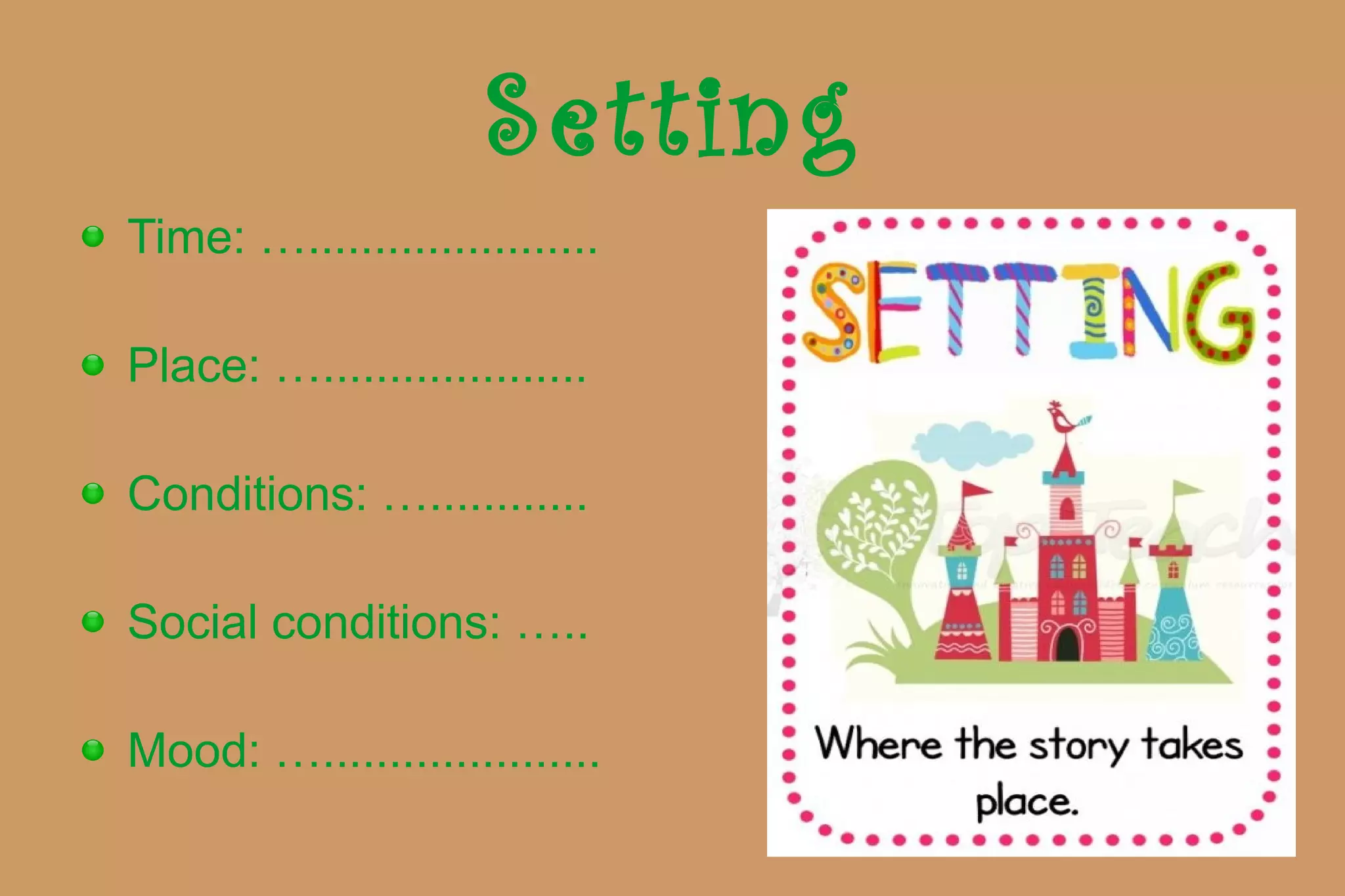 Short Story worksheet | ODP | Genres