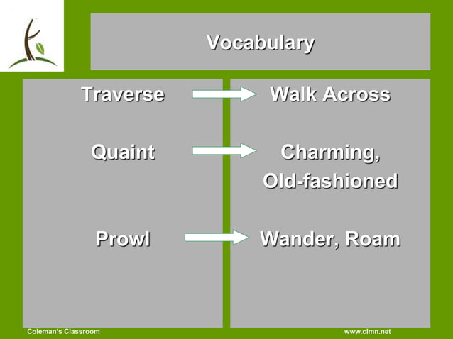 The Last Leaf Lesson | PPTX