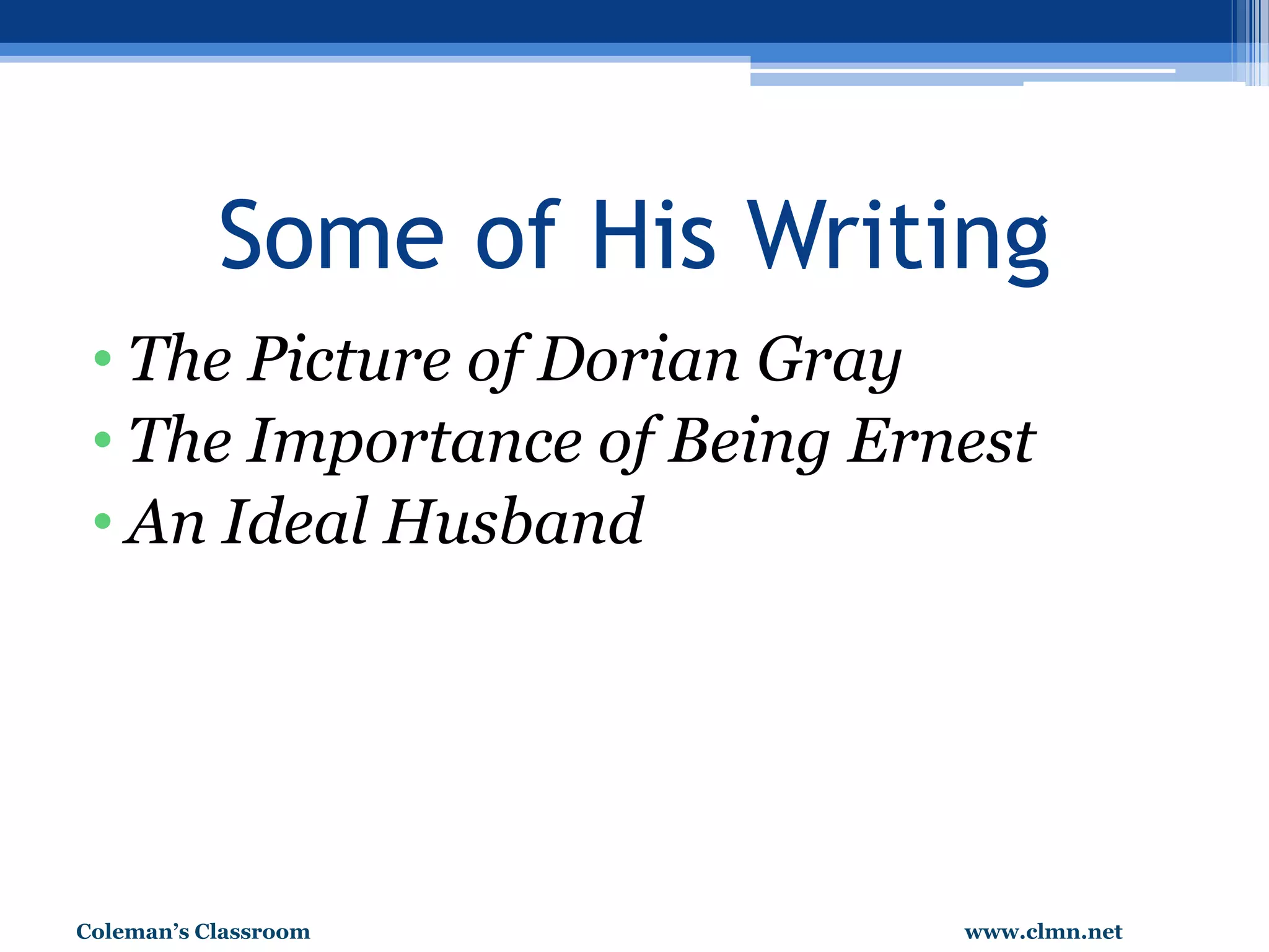 The Model Millionaire Lesson | PPTX