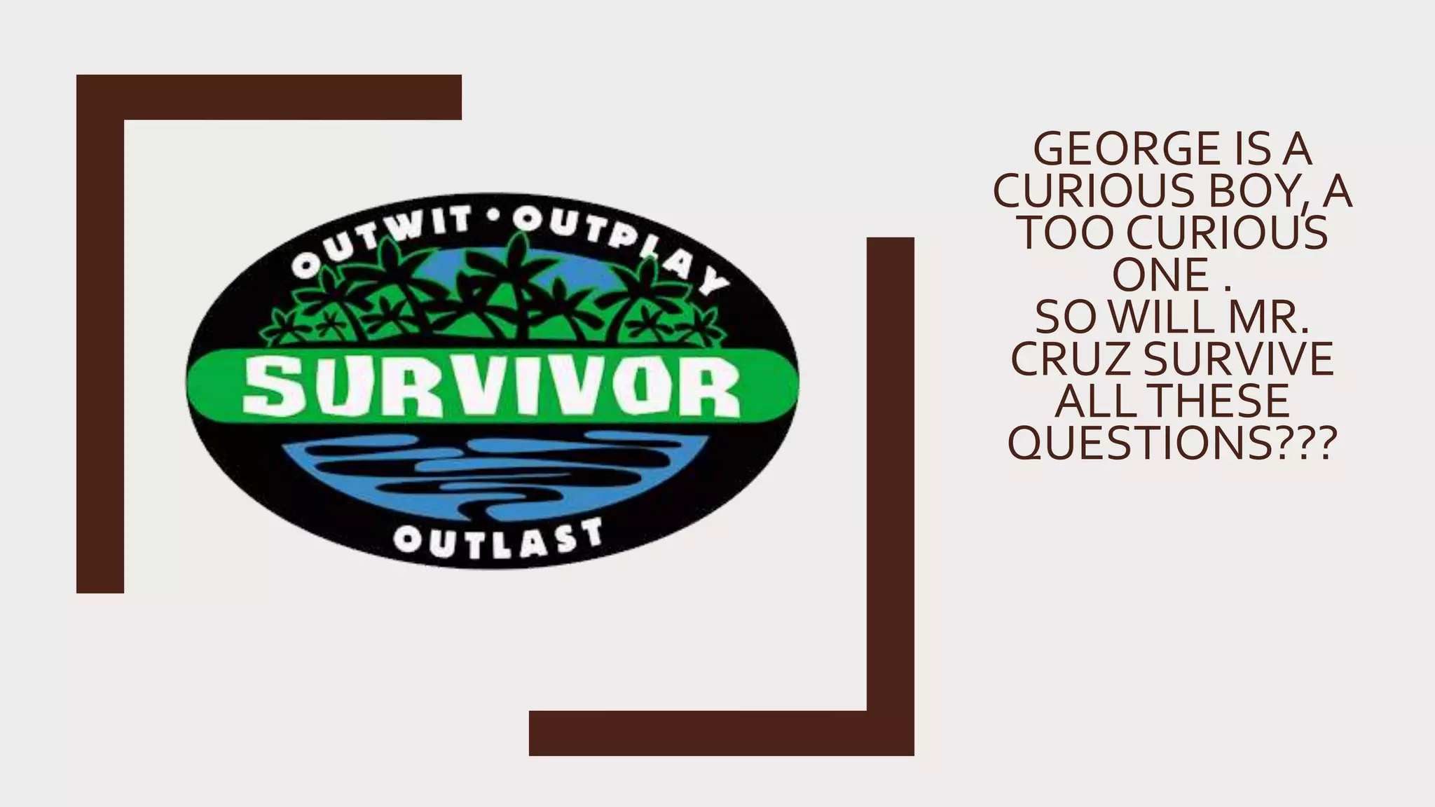 Asking Too Much | PPT