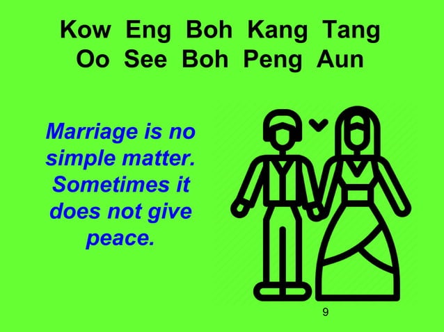 The Story Of Ah Gong and Ah Kim | PPT