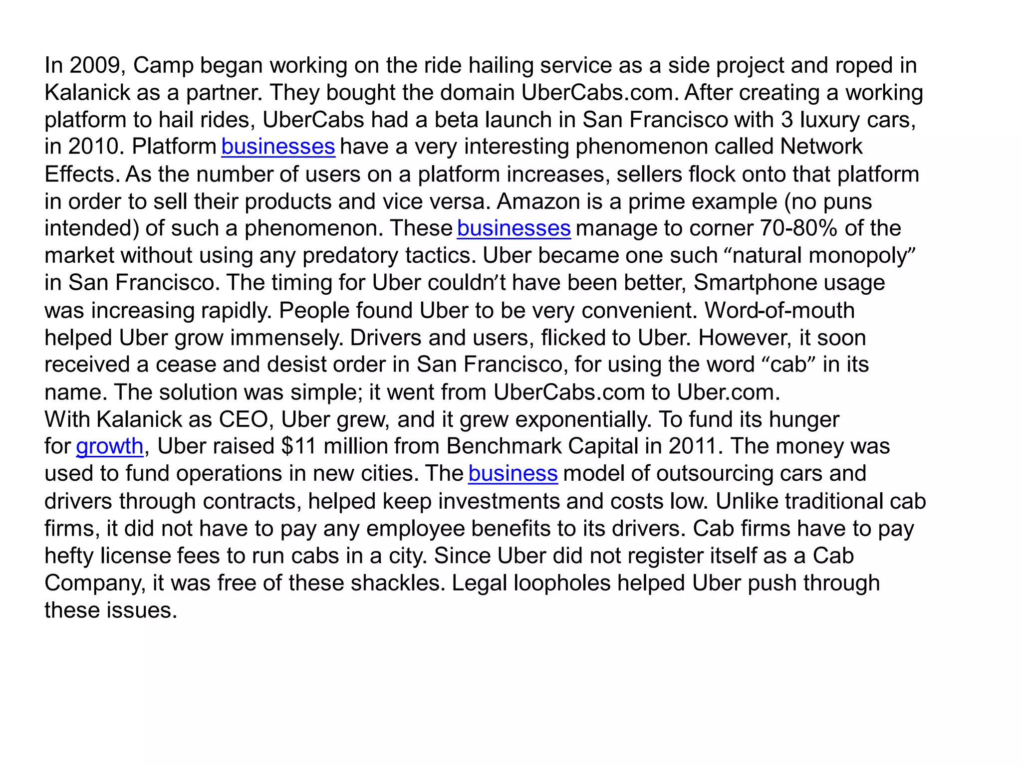 THE Uber STORY | PDF