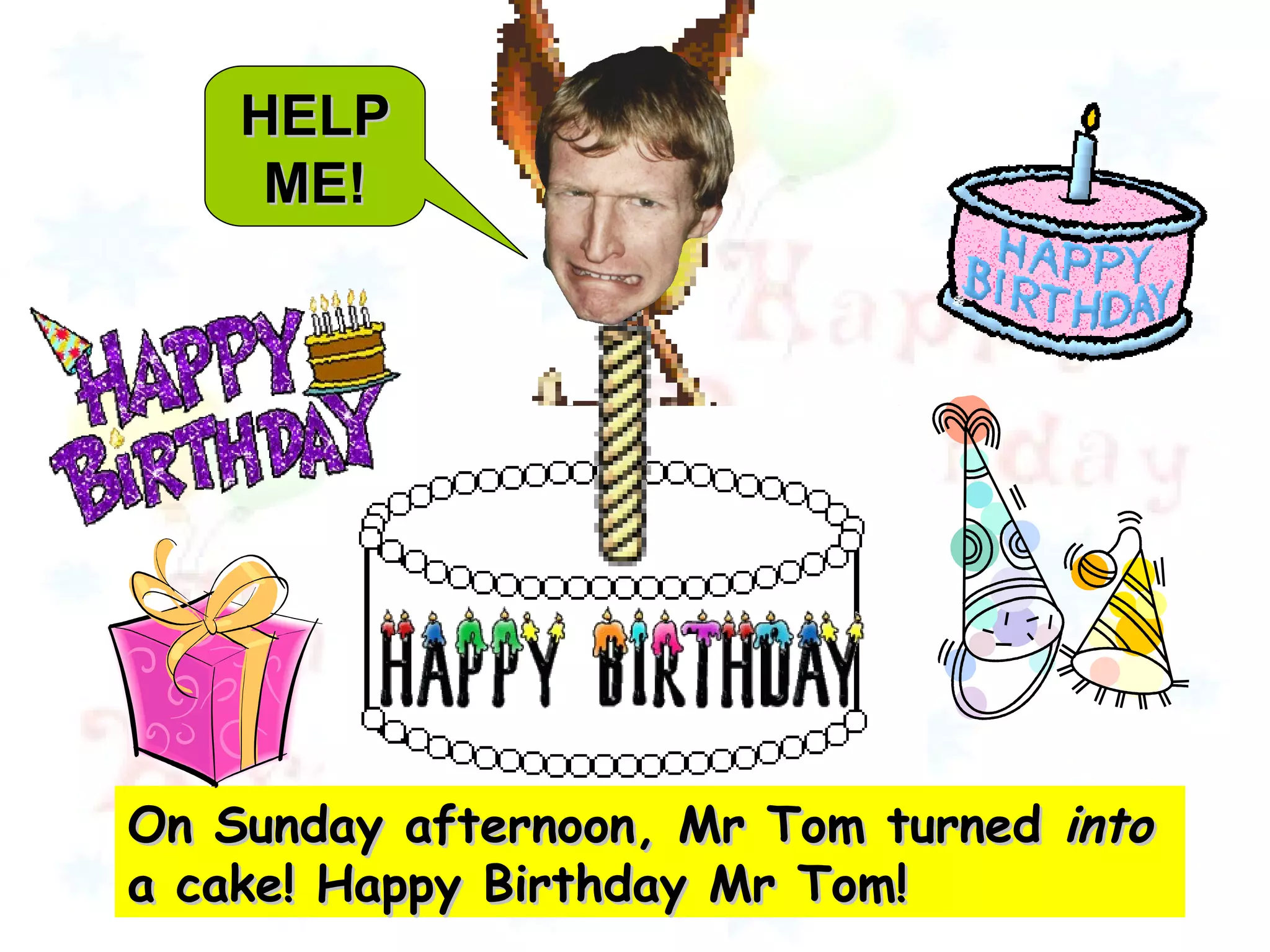 Tom's TEFL - All Through The Week With Mr Tom | PPT
