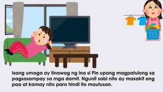 Story for kindergarten with pictures - Ang panaginip ni Pin.pptx