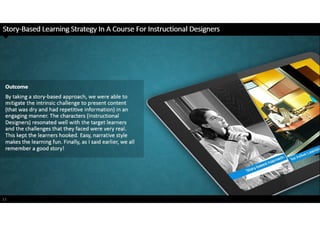 Story-Based Learning Strategy In A Course For Instructional Designers ...