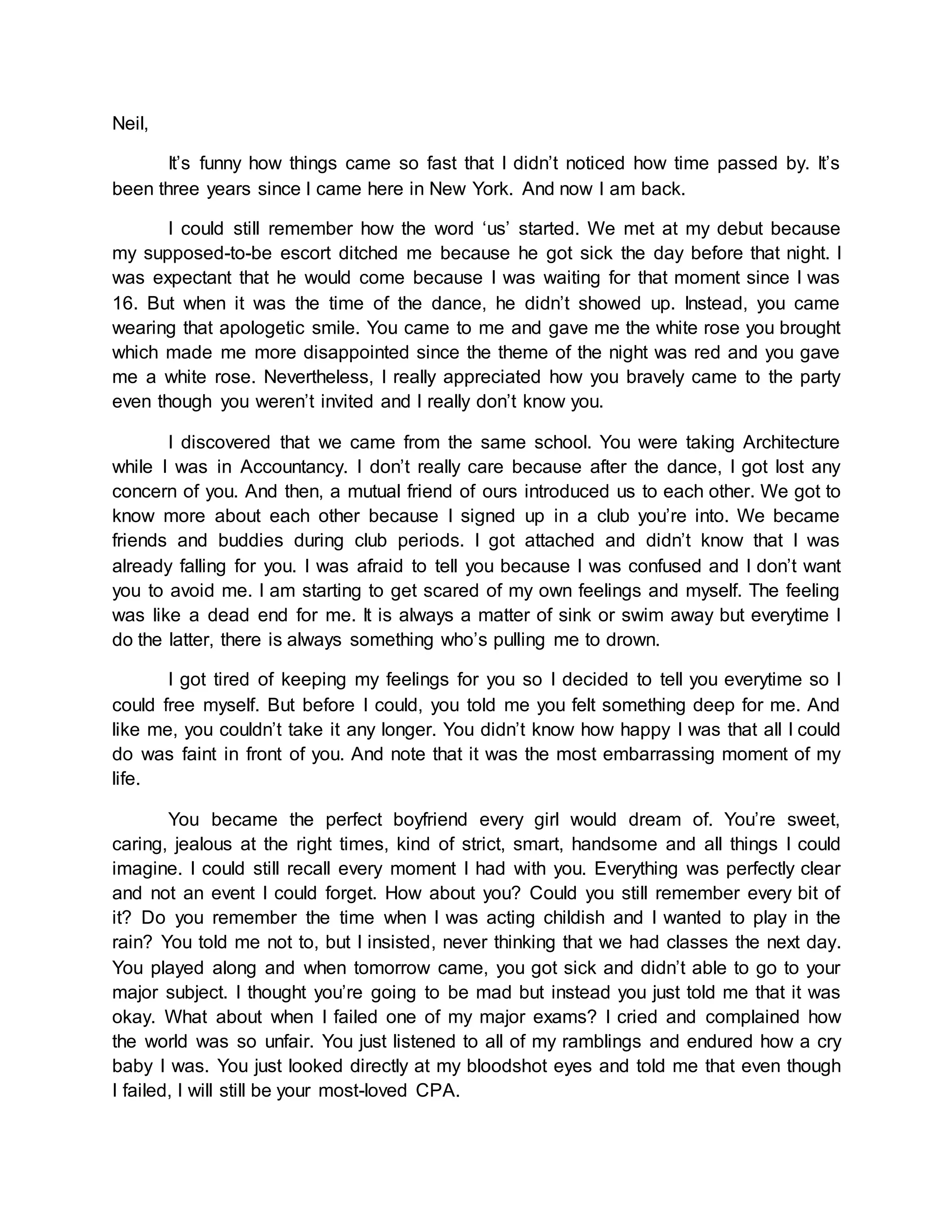 Still Not Over You | DOCX | Marriage and Civil Unions | Family and ...