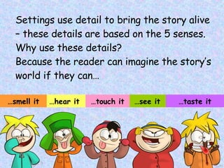 Story Elements Settings | PPT