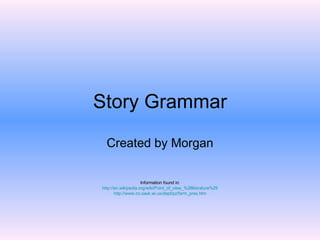 Story Grammar | PPT