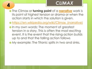 Storylines and plot elements | PPTX | Cruises | Travel Type