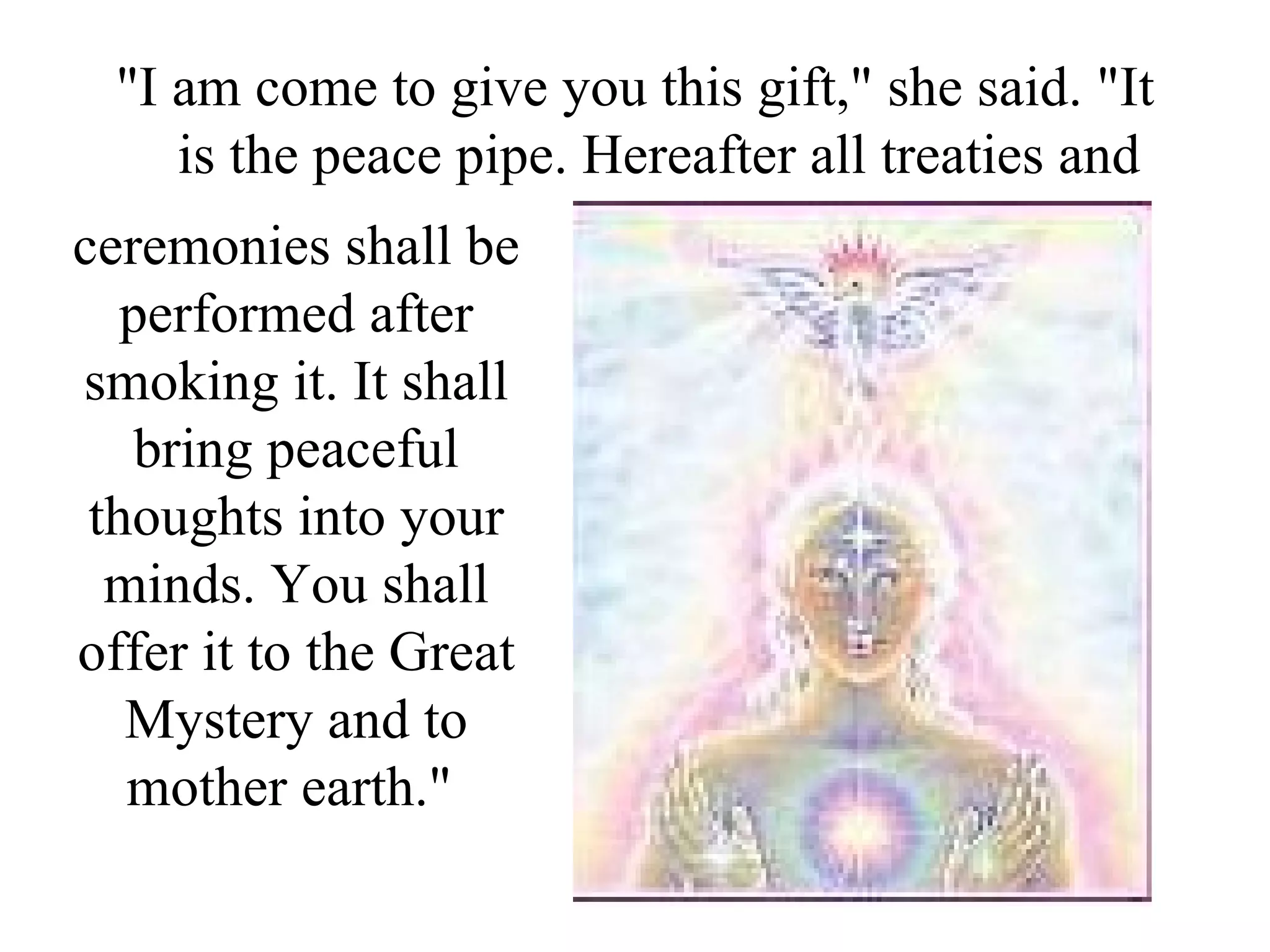 Story of the Peace Pipe | PPT