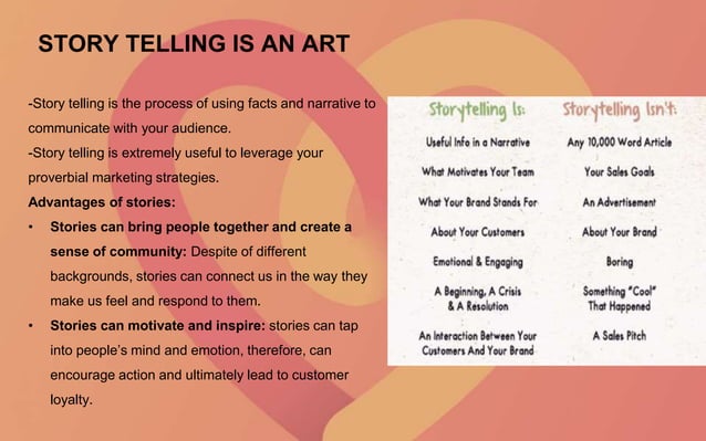 Story telling | PPT