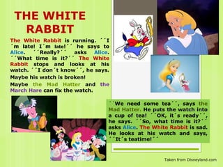 Story telling-the white rabbit | PPT | Free Download
