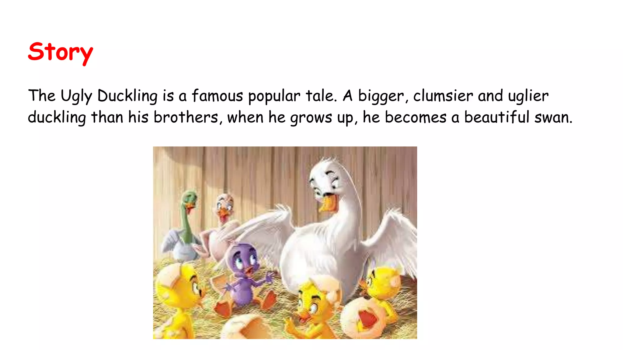 Story the ugly duckling | PPT