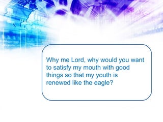 Story why me god | PPT