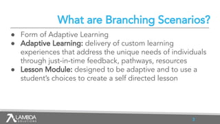 Choose your own eLearning adventure: How to create Branching Scenarios ...