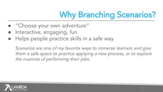 Choose your own eLearning adventure: How to create Branching Scenarios ...