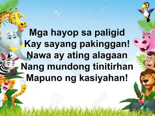 MGA HAYOP SA PALIGID | PPTX