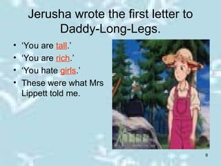Daddy-Long-Legs - summary and plot of the story. A popular children's ...