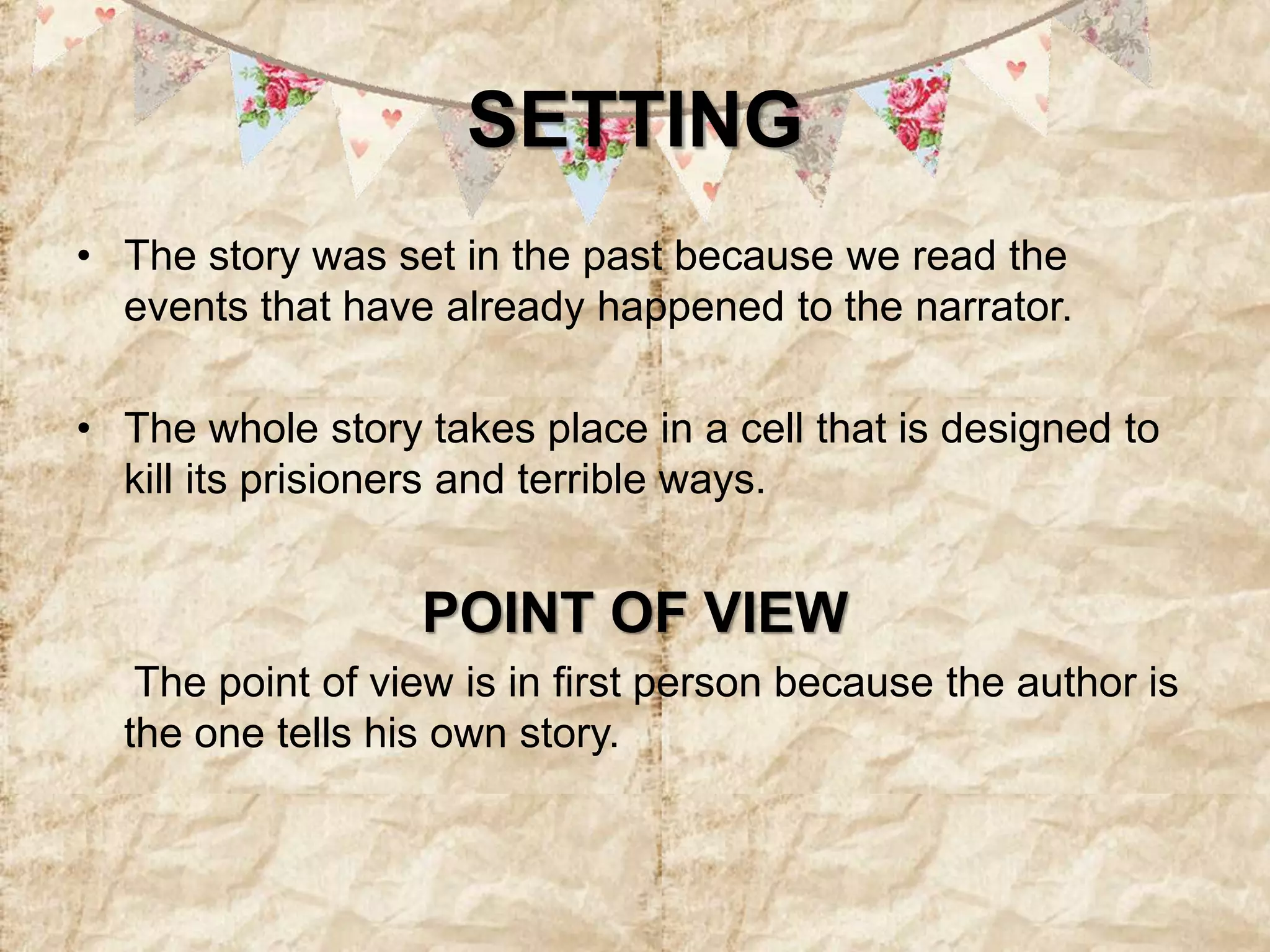 THE PIT AND THE PENDULUM | PPTX