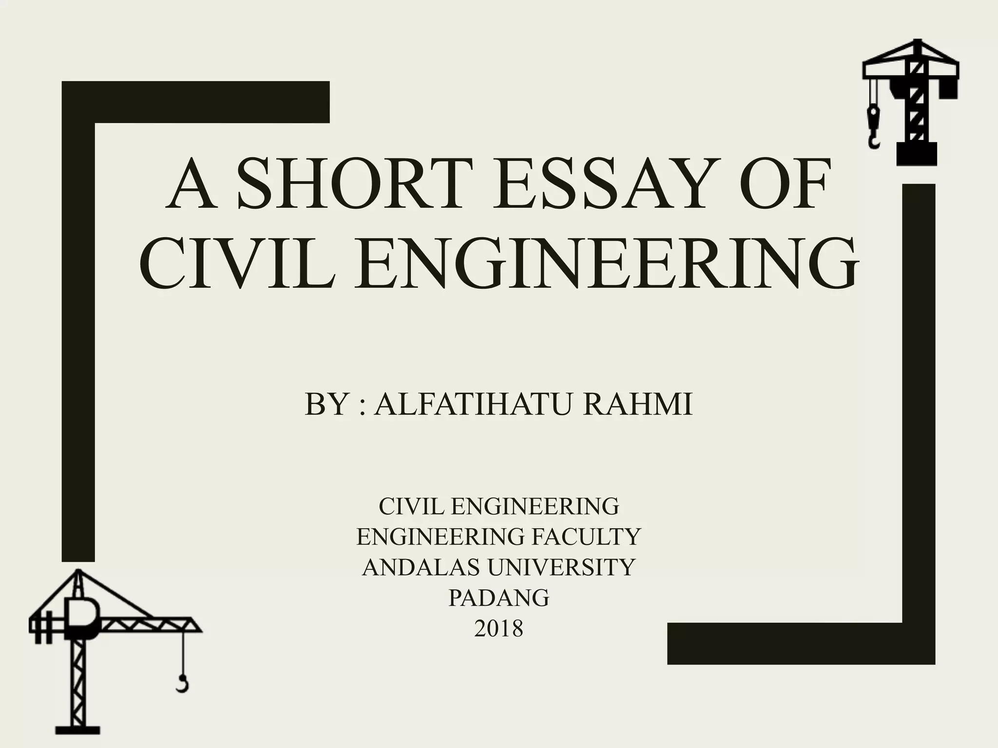Story about civil engineering | PPT