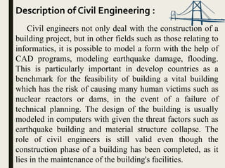 Story about civil engineering | PPTX