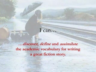 Story academic vocabulary | PPTX