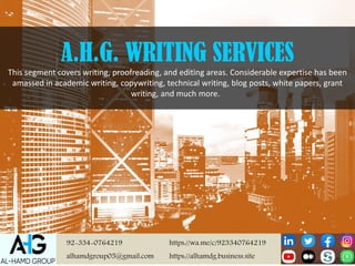 Story of AL-HAMD GROUP | PPT