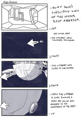 Storyboard Alien | PDF
