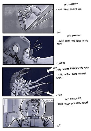 Storyboard Alien | PDF