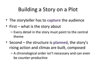 Story Includes Plot | PPT