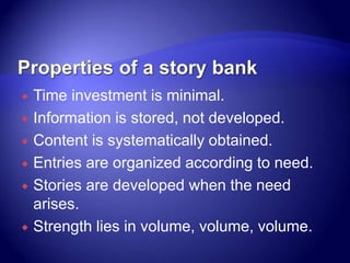 Story banking presentation | PPTX