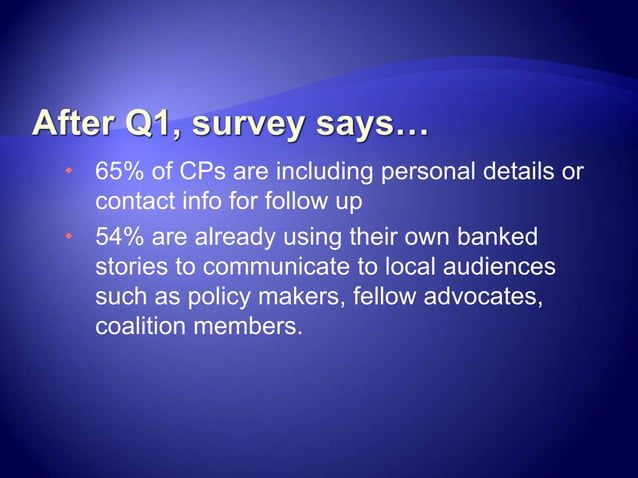 Story banking presentation | PPT