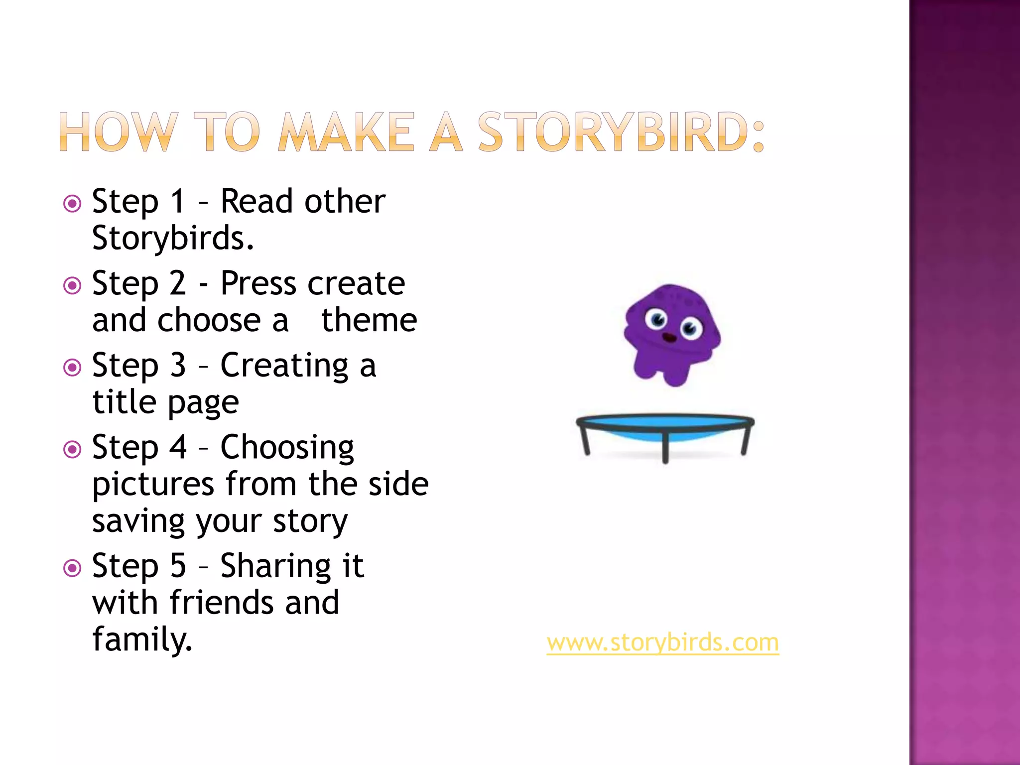 Story bird | PPTX