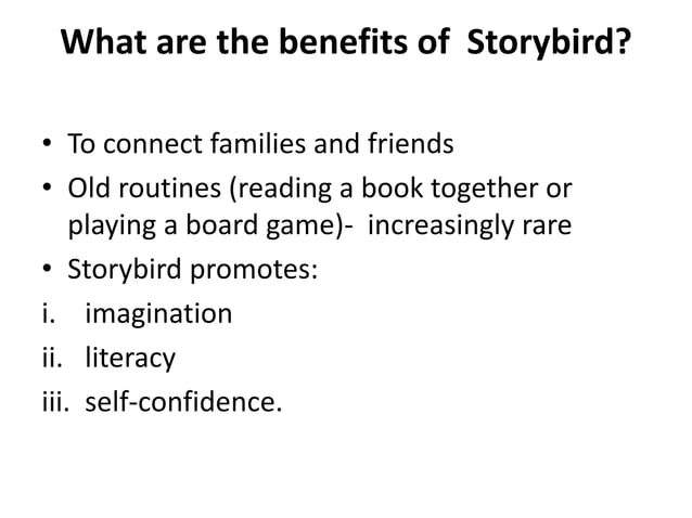 Storybird | PPT